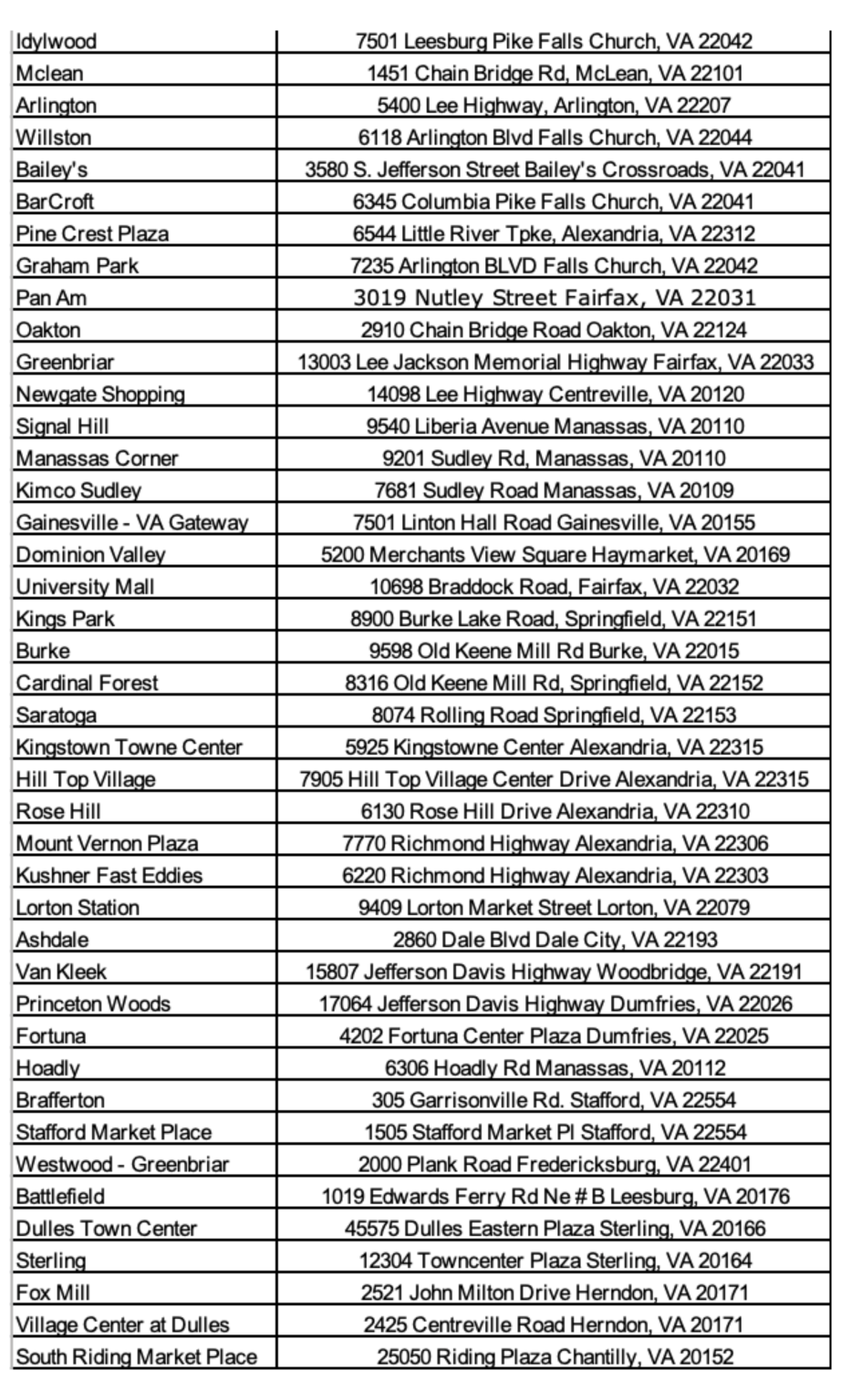 Stand Locations - Gorilla Fireworks